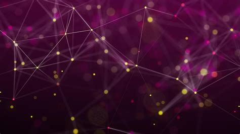 Premium Photo Visualization Of Big Data The Concept Of Network Connectivity Abstract Pink