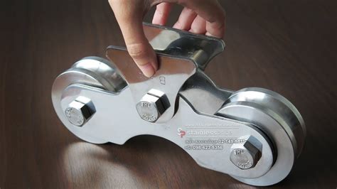 ล้อประตูรั้ว ล้อสแตนเลส 304 บานเลื่อน 3 4 นิ้ว ราคา Youtube