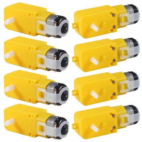 D FLIFE PCS TT Motor DC Electric Motor V V Dual Shaft Geared Motor Magnetic Gearbox Engine