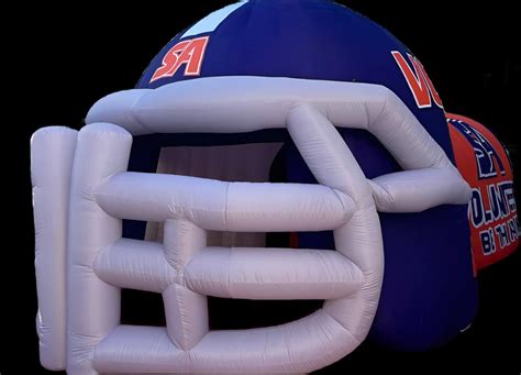 Inflatable Football Helmet Tunnel On Sale Inflatable Football Tunnels