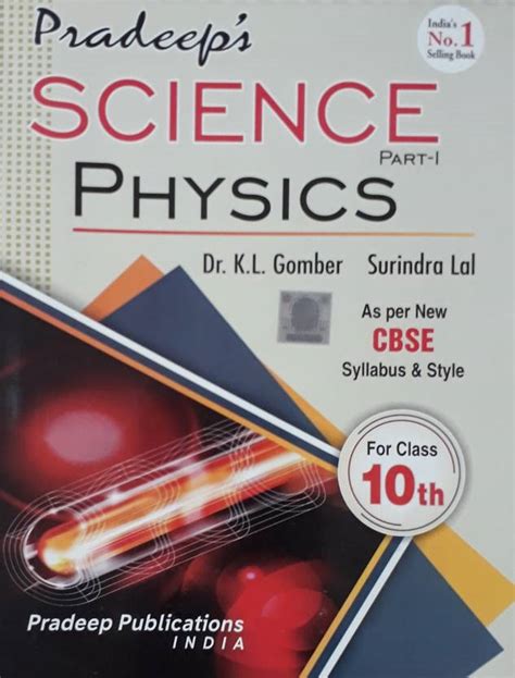 Pradeep Science Physics For Class 10 Part I Buy Pradeep Science