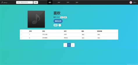 基于ssm的在线音乐网站开发与实现jquery音乐网站 Csdn博客
