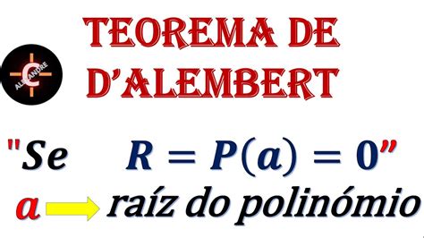 Teorema De D Alembert Retoedu