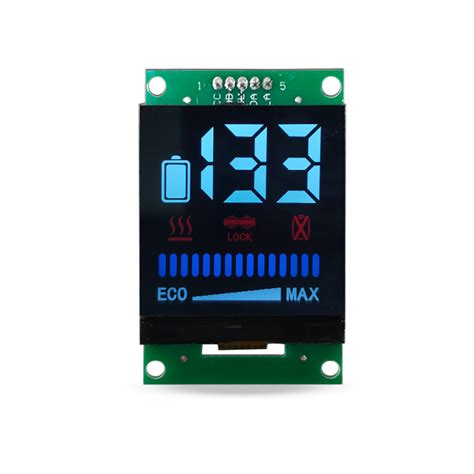 Jda0201 20008a1 Va Segment Code Liquid Crystal Display Custom Instrumentation Lcd Segment Code