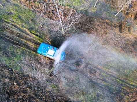 Lj Tech S1000 Smart Agricultural Pesticide Sprayer Fumigator For Orchard Fruit Tree Autonomous