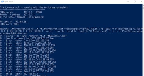 webrtc 외부 연결 turn server for exnernal connection window 뭄바뭄바