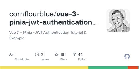 Github Cornflourbluevue 3 Pinia Jwt Authentication Example Vue 3