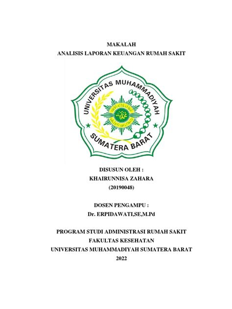 Khairunnisa Zahara Pdf