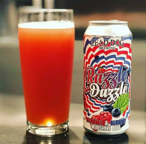 😋 Absolutely Delicious Milkshake DIPA 😋 • • 🍺 Lead Dog Brewing - Razzle ...