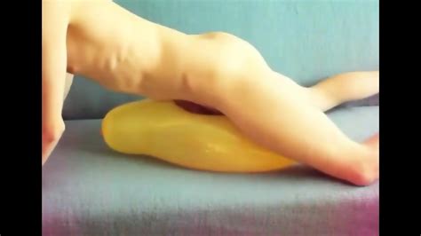 Yellow Balloon Humping Cum