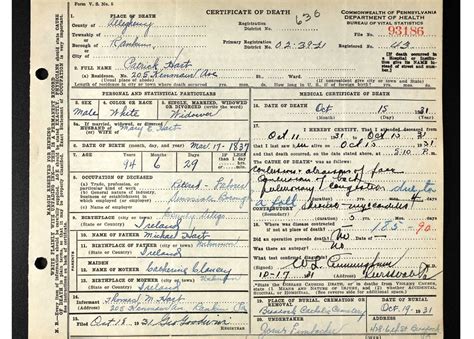 Patrick J Hart 1837 1931 Find A Grave Memorial