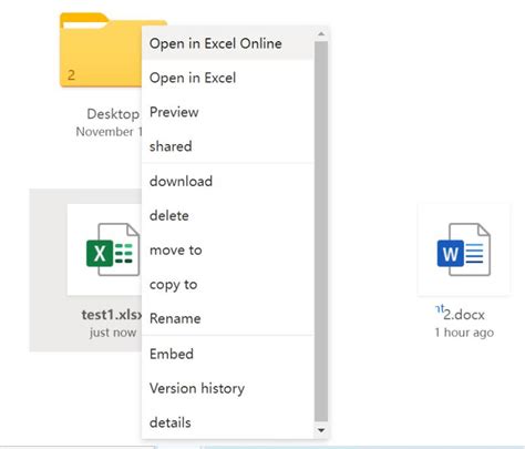 Unable To Open Excel Document On The Onedrive Microsoft Community