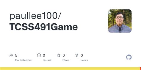 GitHub Paullee TCSS Game