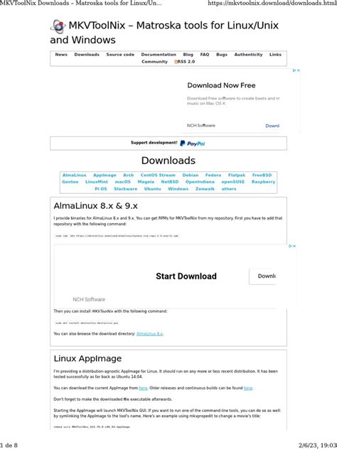 Mkvtoolnix Downloads Matroska Tools For Linux Unix And Windows