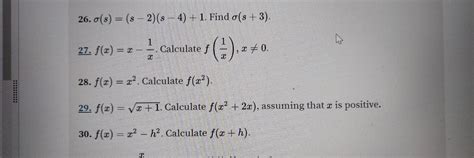 Solved Calculating Function Values In Exercises 19 Through