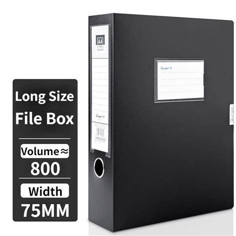 Long Size File Box Folder Organizer Bond Paper Organizer File Case Foldable File Box X Cm