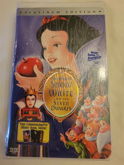 Snow White And The Seven Dwarfs Vhs 2001