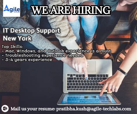 Agile Tech Labs On Linkedin Pratibha Kush Is Looking For It Desktop
