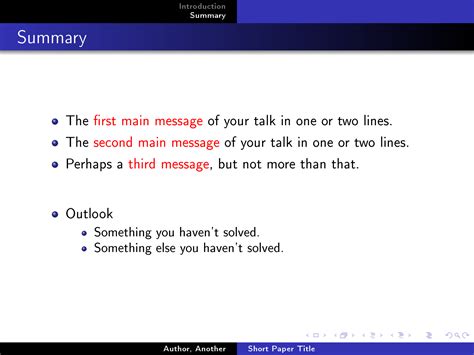 Beamer Installation Guide Easy As Pie LaTeX Beamer