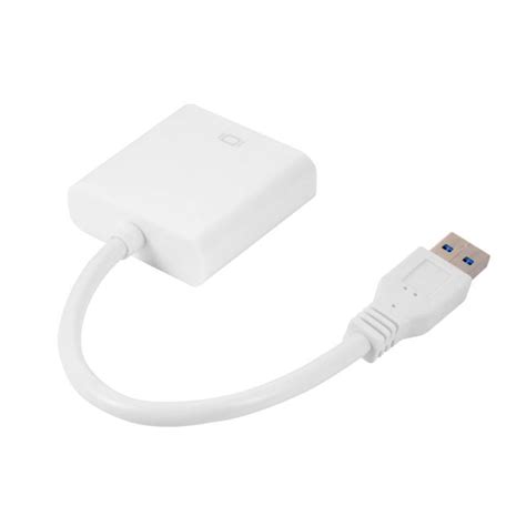 USB 3.0-zu-VGA-Adapter – Weiß | Netsilla