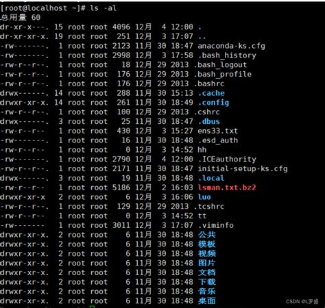全网最详细linux基础命令手把手教你 linux l csdn博客