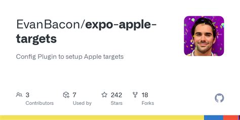 GitHub EvanBacon Expo Apple Targets Config Plugin To Setup Apple Targets