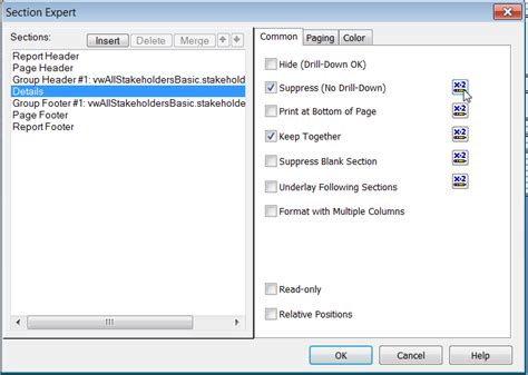 crystal reports filter duplicates by field it support guides