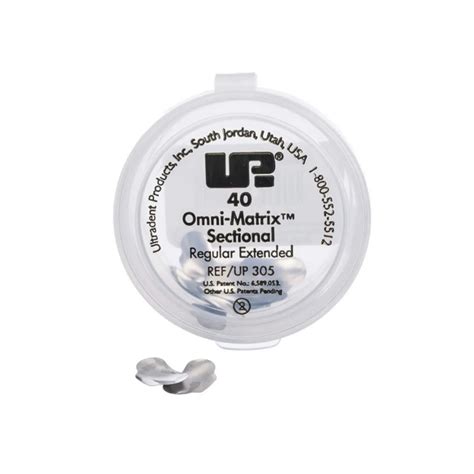 Omni Matrix Sectional Regular Extended Matrix Bands Pk40