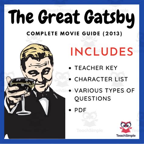 The Great Gatsby (2013): Complete Movie Guide by Teach Simple