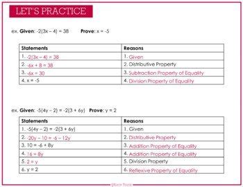 Geometry PowerPoint Intro To Proofs I DISTANCE LEARNING The Efficient Classroom