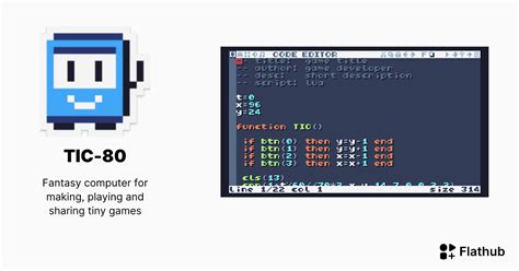 Instalar Tic 80 En Linux Flathub