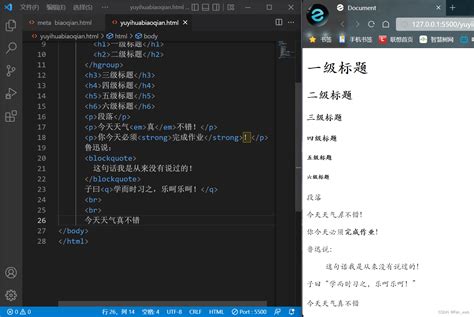 Html5网页标签介绍html5 Strong 语法 Csdn博客