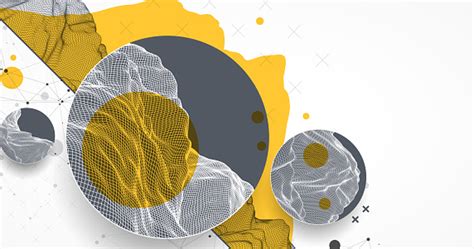 현대 과학 기술은 원 모양을 사용하여 배경을 추상화합니다 와이어프레임 스폿 표면 그림입니다 곡선에 대한 스톡 벡터 아트 및 기타 이미지 Istock