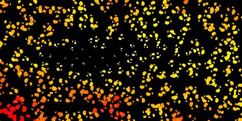 Dark Orange Vector Template With Abstract Forms 7231127 Vector Art At Vecteezy