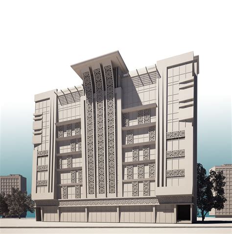 Admin Building Exterior Design On Behance