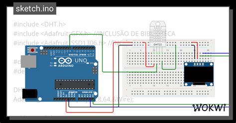 Monitoramento De Temperatura Wokwi Esp32 Stm32 Arduino Simulator