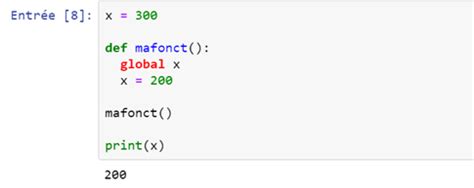 Tuto Python Notion De Scope Et Nommage Des Variables Tutoriel Python