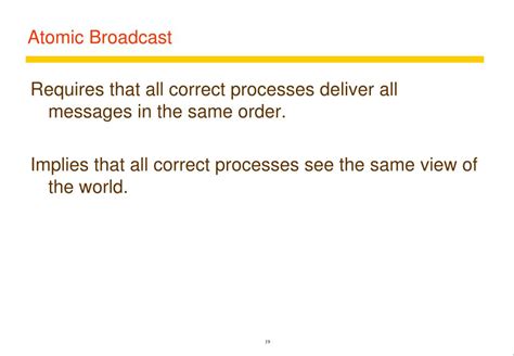 Ppt Fault Tolerant Broadcast Powerpoint Presentation Free Download