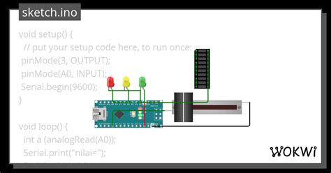 Potensio - Wokwi ESP32, STM32, Arduino Simulator