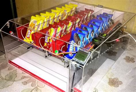 Snack Vending Machine Powered By Arduino Uno Showcase Arduino Forum