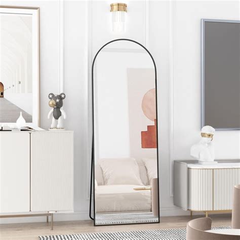 Harcrest Oval Magnififying Lighted Metal Framed Freestanding Full