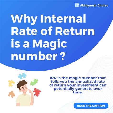 How Irr Boosts Investment Decisions Abhiyansh Chulet Posted On The