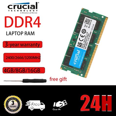 แล็ปท็อปที่สำคัญ Ram Ddr4 ﻿ 4gb 8gb 16gb 2400mhz 2666mhz 3200mhz หน่วยความจำ Sodimm สำหรับแล็ปท็