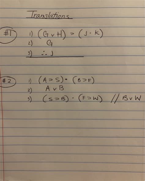 Solved Can Someone Help Me Understand How To Do Formal Logic Chegg Com