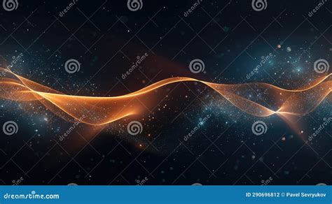 People Particle Cascade Elegant Stock Illustration Illustration Of