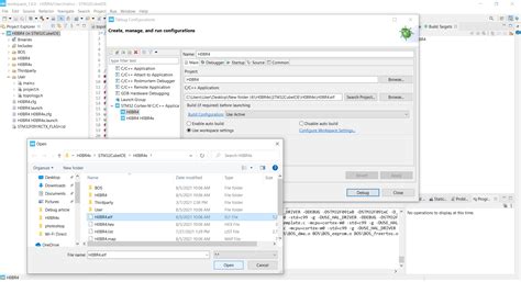 debug your stm32cubeide code hexabitz