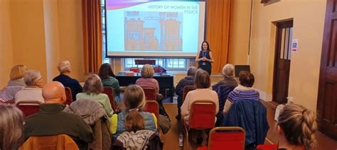 On The Road Again Yesterday A Talk On The History Of Women In Policing