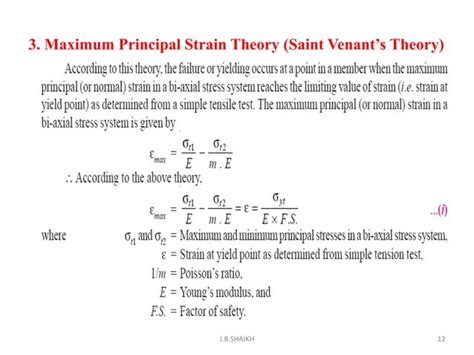 Theories Of Failures STATIC LOADING PPTX