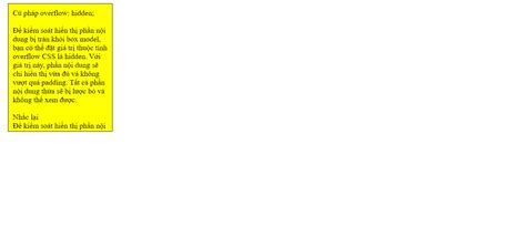 Overflow Css Là Gì Cách ứng Dụng Thuộc Tính Overflow Itviec Blog