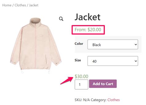 Hide The Price Range For Variable Products In Woocommerce Ppwp Pro